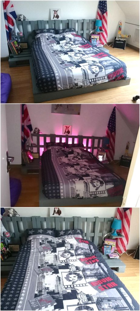 Pallet Made Giant Bed | Pallet Ideas