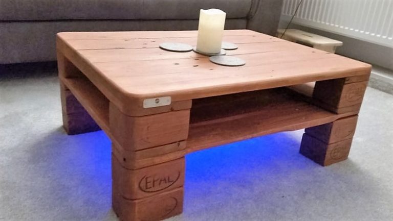 Recycled Pallet Wood Table | Pallet Ideas