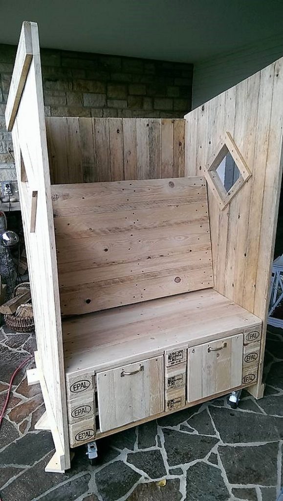 DIY Pallets Strandkorb Chair | Pallet Ideas