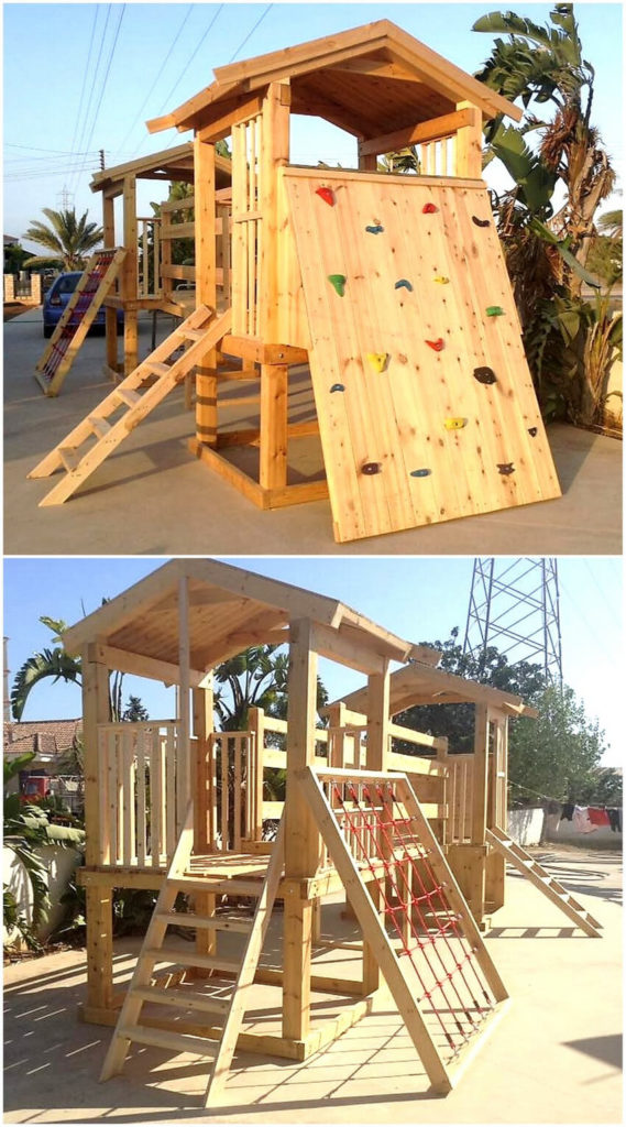 Kids Fun And Play Ideas with Recycled Pallets | Pallet Ideas