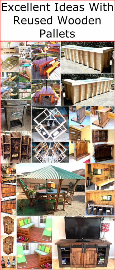 Excellent Ideas With Reused Wooden Pallets | Pallet Ideas