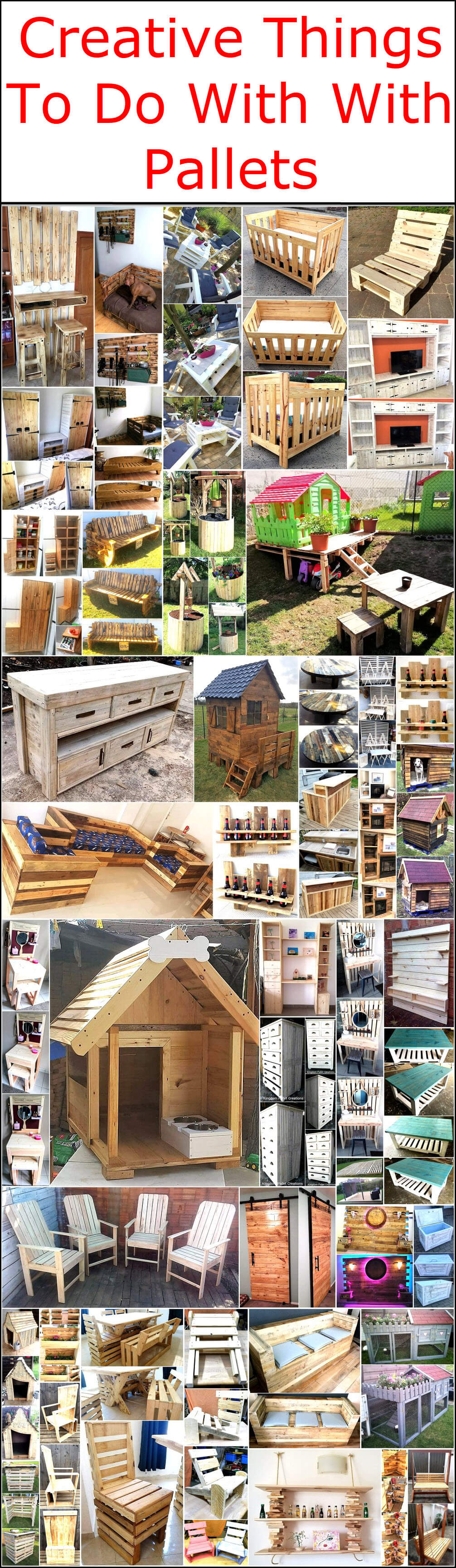 Creative Things To Do With With Pallets | Pallet Ideas